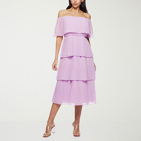 Click here for Premier Amour Off The Shoulder Womens Short Sleeve... prices