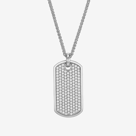 Click here for Mens 3 3/4 CT. T.W. Cubic Zirconia Sterling Silver... prices