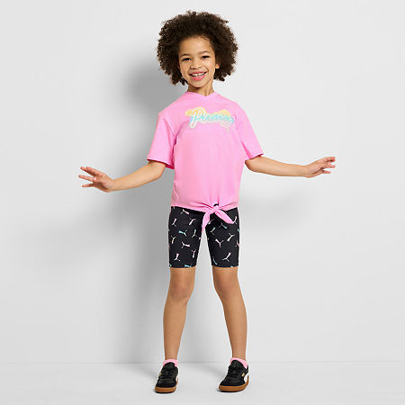 Click here for PUMA Little Girls 2-pc. Short Set  6x  Pink prices