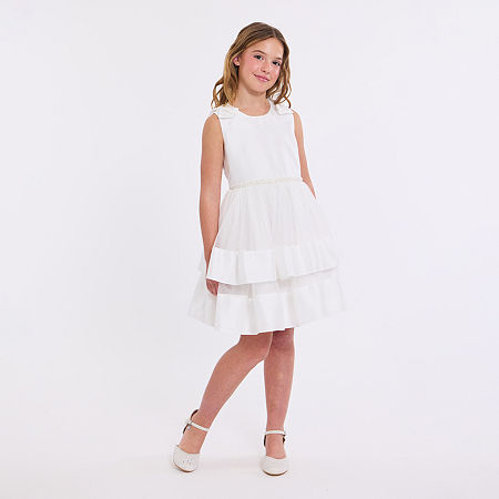 Click here for Bonnie Jean Little & Big Kid Girls Flower Girl Sle... prices
