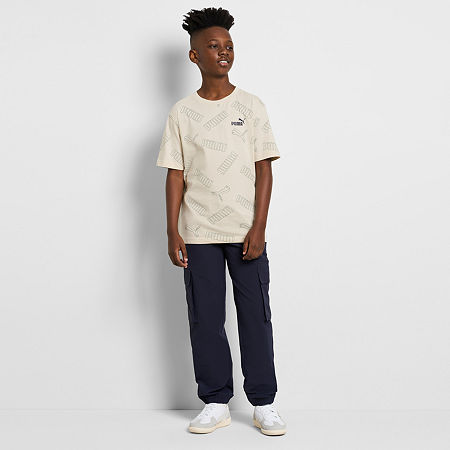 Click here for PUMA Big Kid Boys Crew Neck Short Sleeve Regular F... prices
