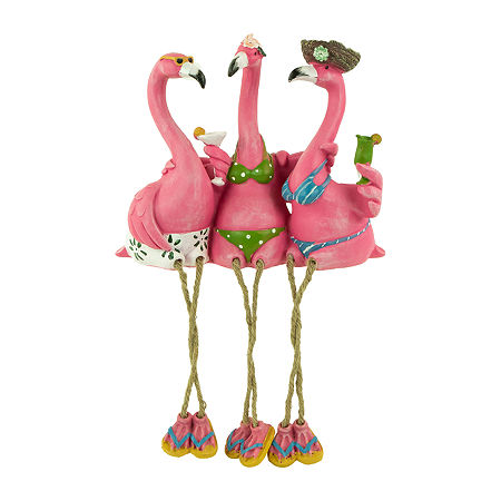 Click here for Northlight 9in Three Amigos Beach Flamingos Yard A... prices