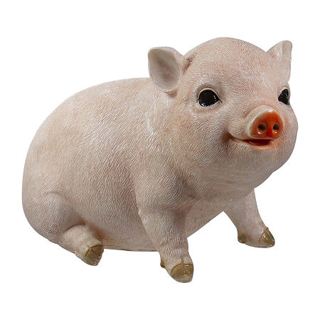 Click here for Northlight 12in Realistic Pink Piglet Yard Art  On... prices