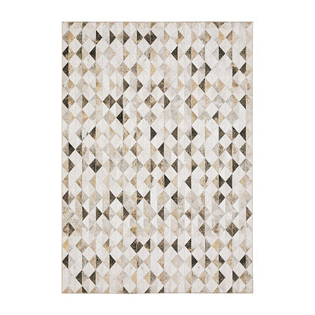 Click here for Covington Home Marcel Faux Hide Diamonds Indoor Re... prices