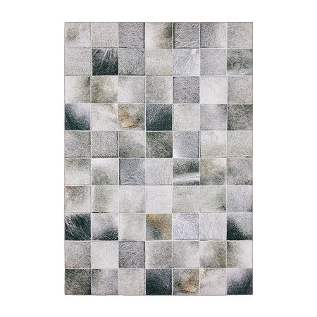 Click here for Covington Home Marcel Faux Hide Blocks Indoor Rect... prices