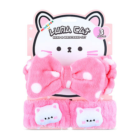 Click here for Mimicoco Luna Cat 3pc. Spa Head & Wristband Set  O... prices