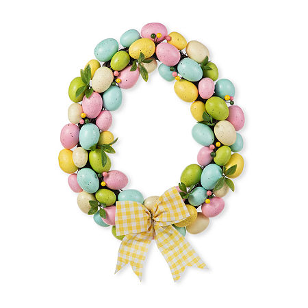 Click here for Glitzhome 18in Egg Shaped Eggs Easter Tabletop Dec... prices