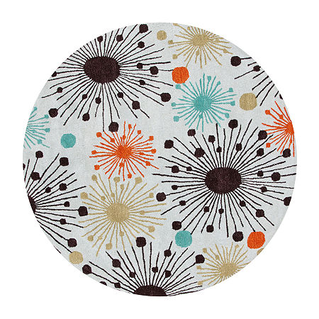 Click here for Safavieh Soho Indoor Round Area Rug  One Size  Blu... prices