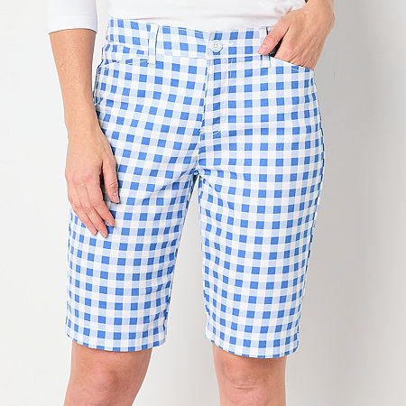 Click here for St. Johns Bay Womens 12 Mid Rise - Tall Bermuda Sh... prices