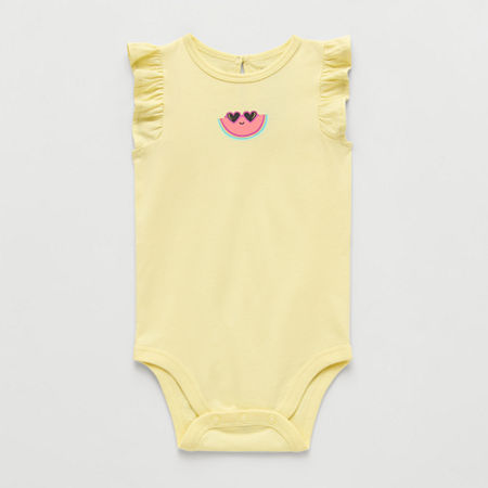 Click here for Okie Dokie Baby Girls Round Neck Bodysuit  18 Mont... prices
