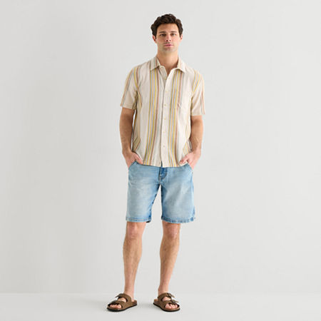 Click here for mutual weave Mens 11 High Rise 1 Pair Denim Short... prices