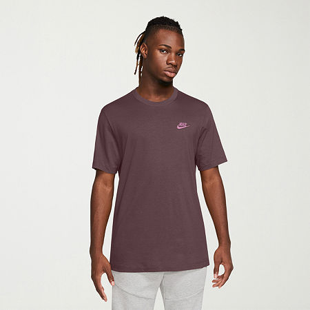 Click here for Nike Club Embroidered Logo Mens Crew Neck Short Sl... prices