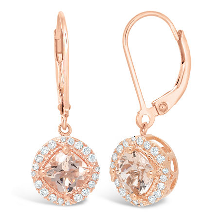 Click here for Womens 1/6 CT. T.W. Genuine Pink Morganite 10K Ros... prices
