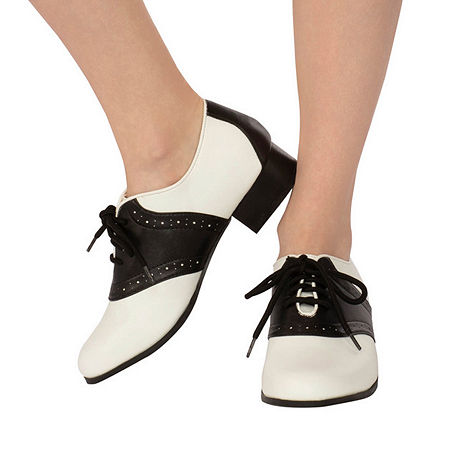 Click here for Womens Saddle Shoe 2-pc. Costume Footwear  9  Mult... prices