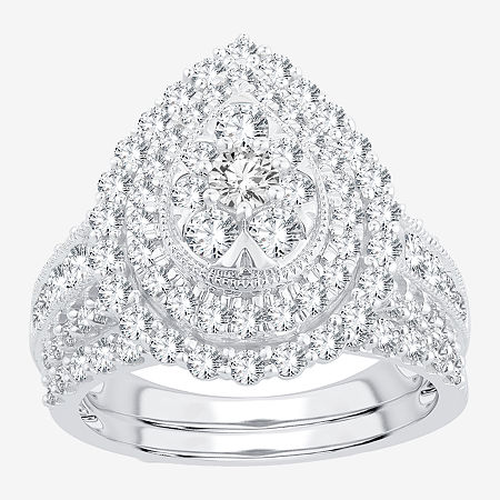 Click here for Womens 2 CT.T.W. Natural Diamond 10K or 14K Gold P... prices