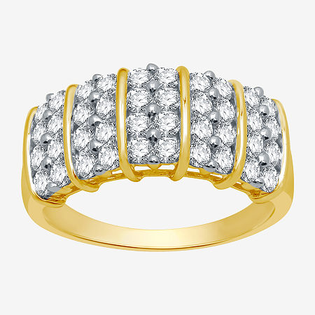 Click here for 2MM 1 CT. T.W. Natural White Diamond Band in Sterl... prices