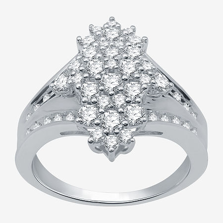 Click here for Womens 1 CT. T.W. Natural White Diamond Sterling S... prices