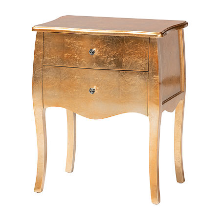 Click here for Patrice 2-Drawer Nightstand  One Size  Yellow prices