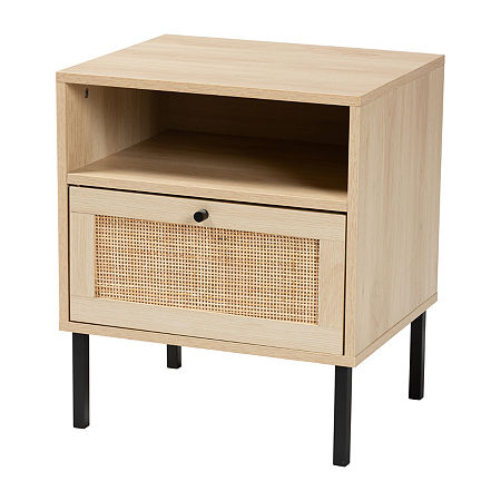 Click here for Caterina 1-Drawer Nightstand  One Size  White prices