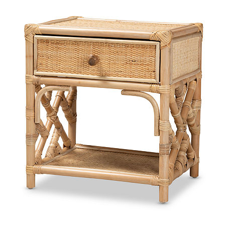 Click here for Camara 1-Drawer Nightstand  One Size  White prices