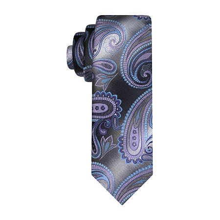 Click here for Van Heusen Shaded Paisley Tie  One Size  Purple prices