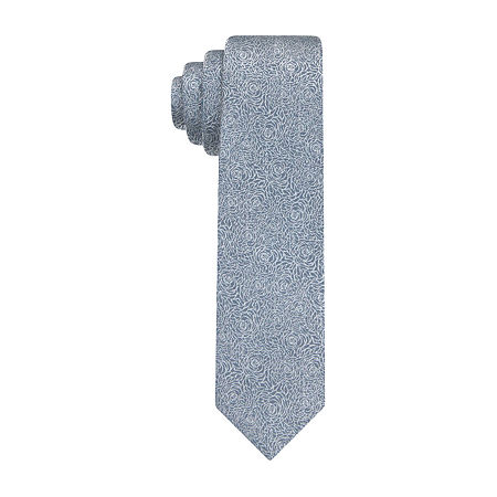 Click here for J. Ferrar Floral Tie  One Size  Blue prices