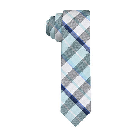 Click here for J. Ferrar Plaid Tie  One Size  Green prices