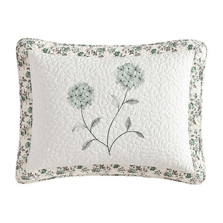 Click here for Beatrice Home Fashions Carnation Embroidered Pillo... prices