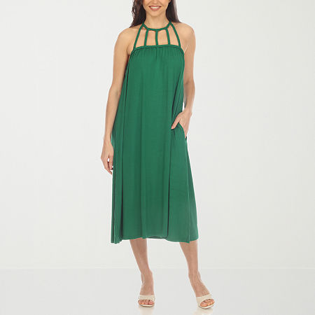 Click here for Womens White Mark Braided Strap Midi Dress prices