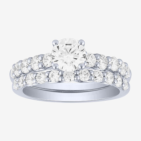 Click here for (H-I / I1) Womens 2 CT. T.W. Lab Grown White Diamo... prices
