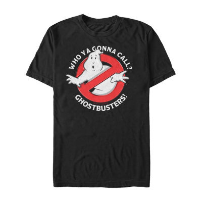 Mens Short Sleeve Ghostbusters Graphic T-Shirt, Color: Black - JCPenney