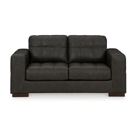 Click here for Signature Design By Ashley Luigi Leather Loveseat... prices