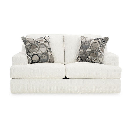 Click here for Signature Design By Ashley Karinne Loveseat  One S... prices