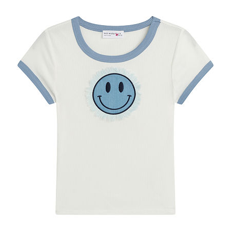 Click here for Knit Works Big Kid Girls Crew Neck Short Sleeve Re... prices