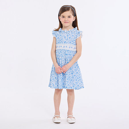 Click here for Bonnie Jean Little Girls Sleeveless Flutter Sleeve... prices