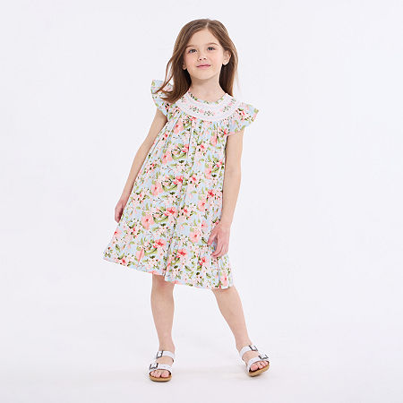 Click here for Bonnie Jean Little Girls Sleeveless Flutter Sleeve... prices