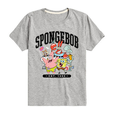 Click here for SpongeBob SquarePants Big Boys Graphic T-Shirt - G... prices