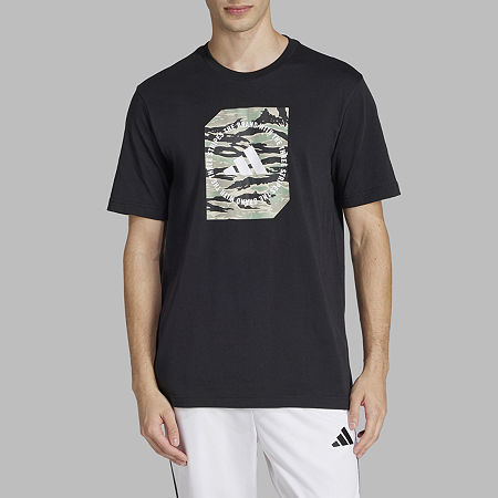 Click here for adidas Mens Regular-Fit Camo Logo Graphic T-Shirt... prices