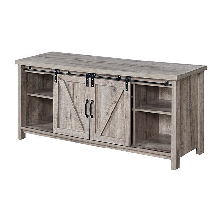 Click here for Blake Barndoor TV Stand  One Size  Beige prices