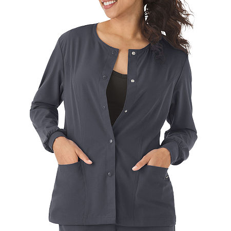 Click here for Jockey 2356 Snap Front Womens Scrub Jackets  X-sma... prices