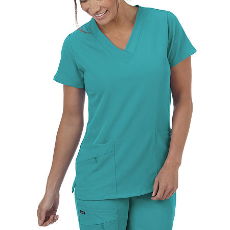 Click here for Jockey 2206 Womens V Neck Short Sleeve Scrub Top... prices