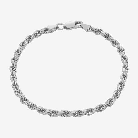 Click here for Made In Italy Mens Sterling Silver 8 Inch Solid Ro... prices