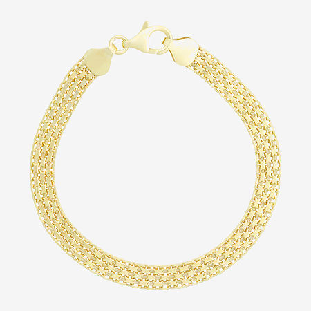 Click here for Made In Italy Womens 14K Gold Over Silver 7.25 Inc... prices