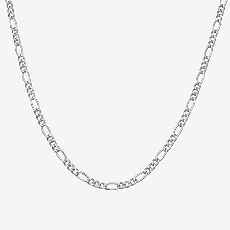 Click here for Sterling Silver 18 - 24 Inch Hollow Figaro Chain N... prices