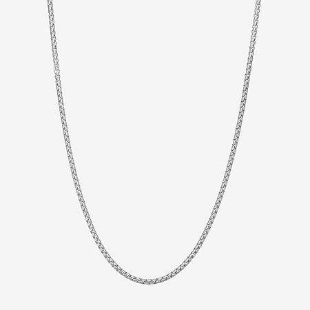 Click here for Made In Italy Womens Sterling Silver 18 Inch Box C... prices