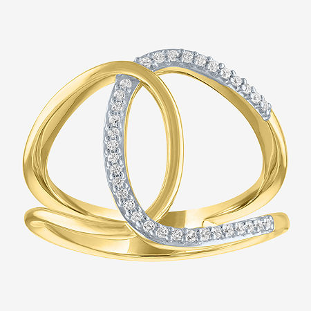Click here for Diamond Addiction Double C Link Womens 1/10 CT. T.... prices