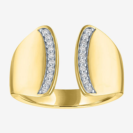 Click here for Diamond Addiction Bold Open Edge Womens 1/10 CT. T... prices