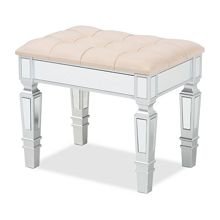 Click here for Hedia Upholstered Ottoman  One Size  Beige prices