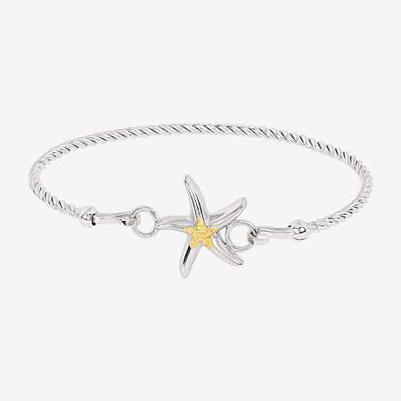 Click here for Silver Reflections Starfish Womens Pure Silver Ove... prices