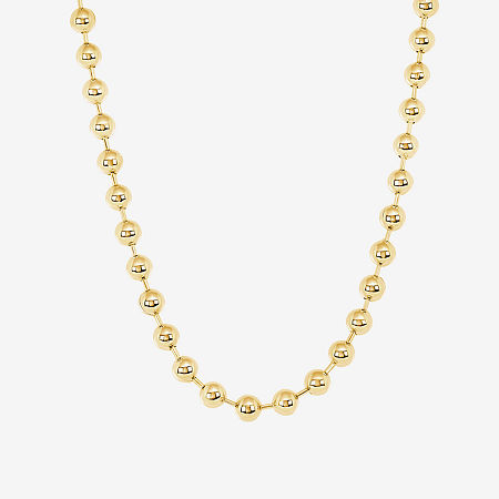 Click here for Silver Reflections Womens 14K Gold Over Brass 16 I... prices